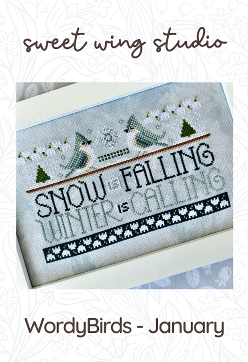 Wordy Birds January - Sweet Wing Studio - PDF Pattern – Heartland ...