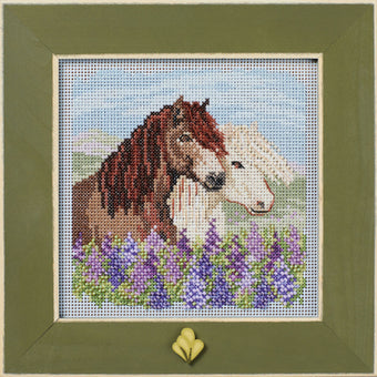 Icelandic Horses - Mill Hill Kit – Heartland Quilting and Stitching