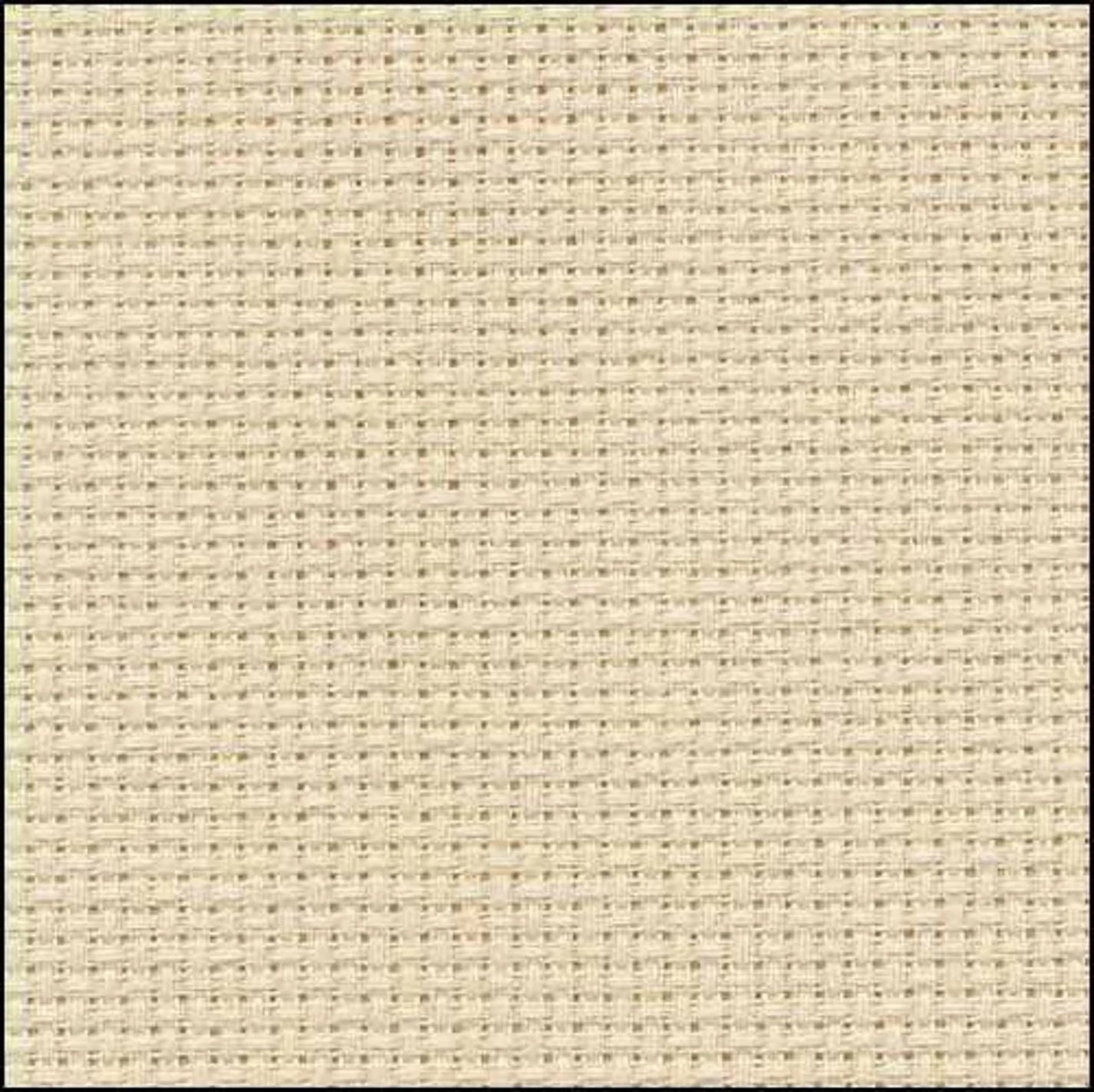 18 Count Parchment (Sand) Aida – Zweigart Cross Stitch Fabric – More I ...